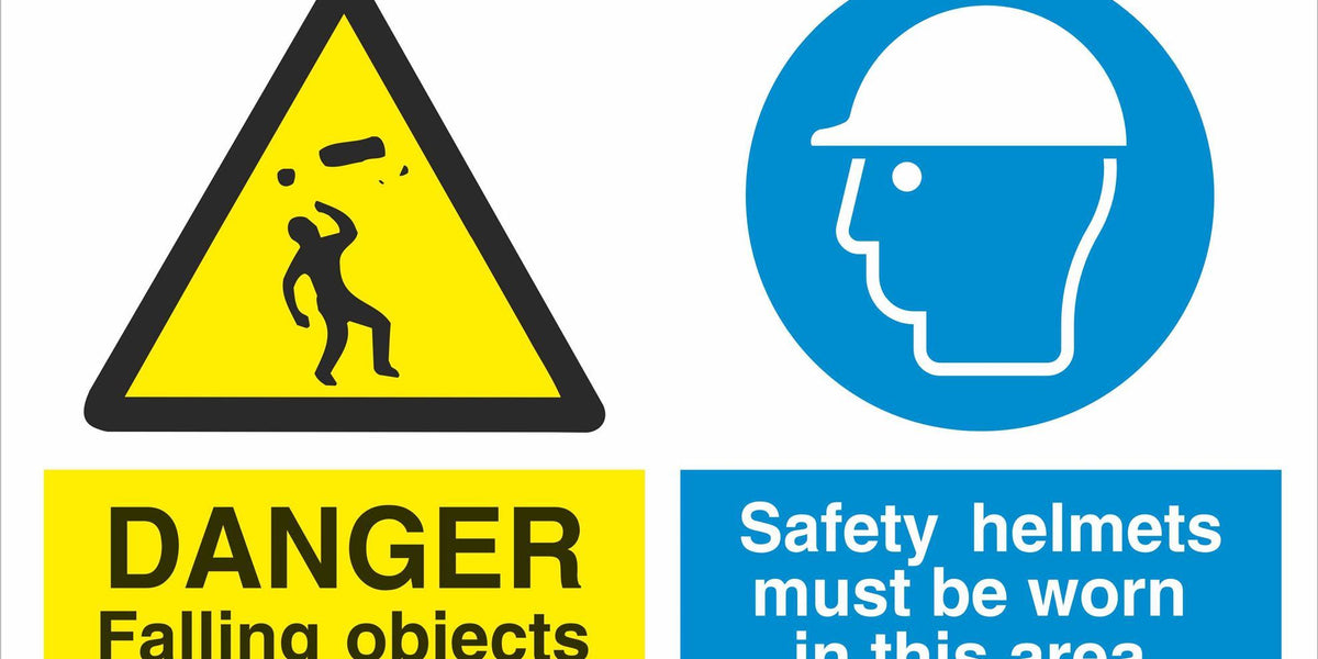 DANGER Falling objects — Sign Services UK