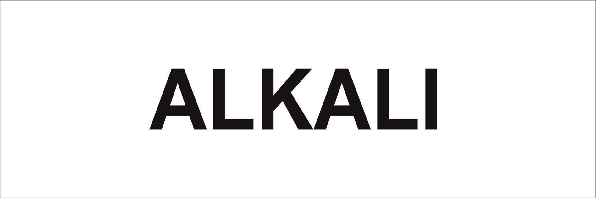 Pipeline Marking Label - ALKALI — Sign Services UK