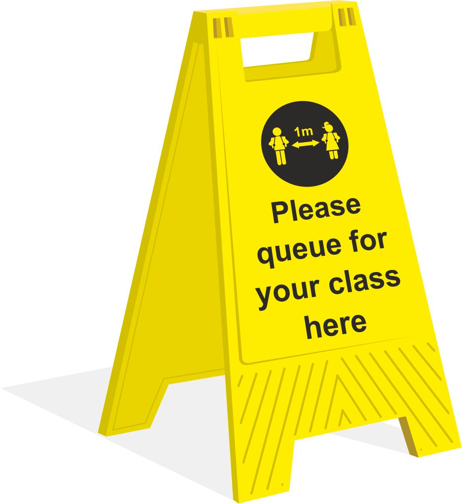 PLEASE QUEUE FOR YOUR CLASS HERE - COVID 19 1M OR 2M SOCIAL DISTANCING ...