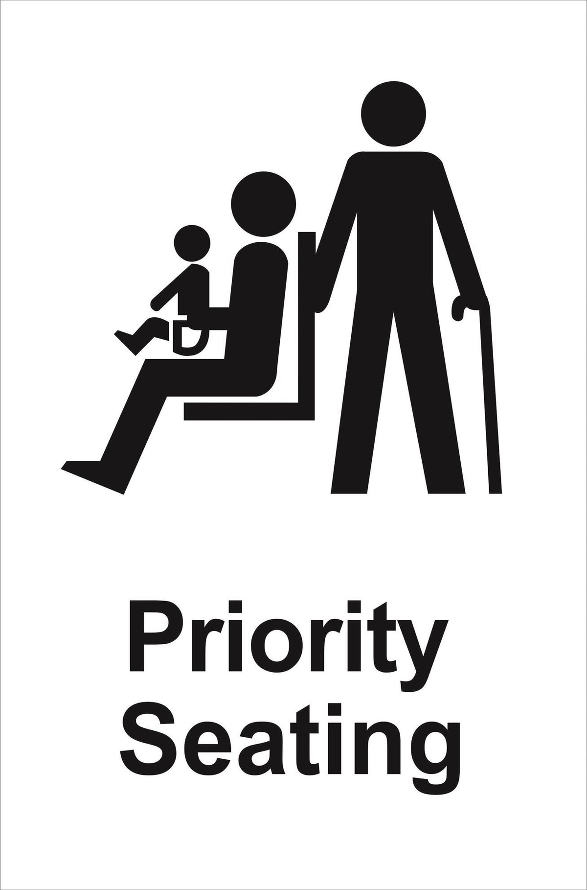 Priority Seating — Sign Services UK