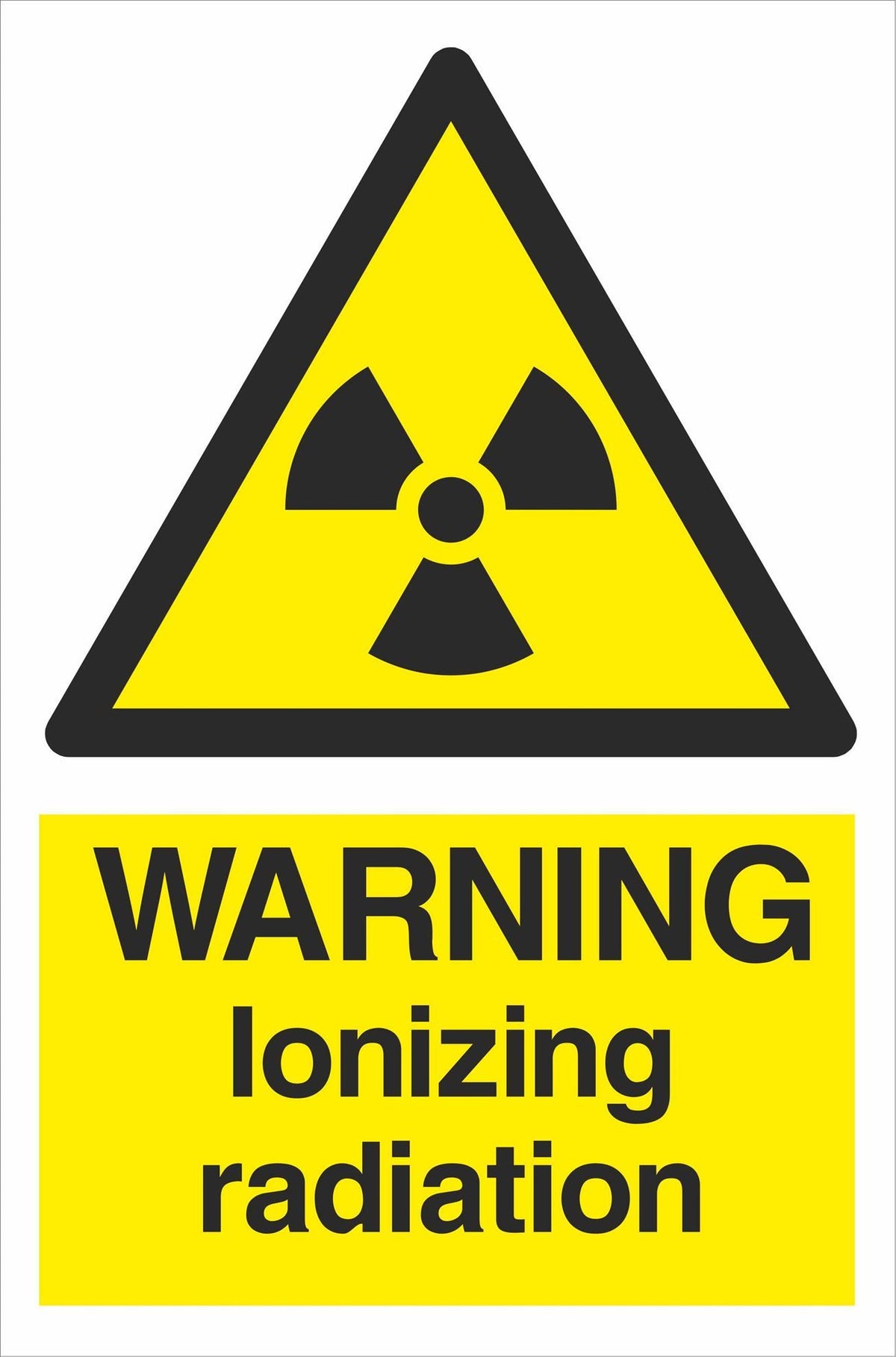 WARNING Ionizing radiation — Sign Services UK
